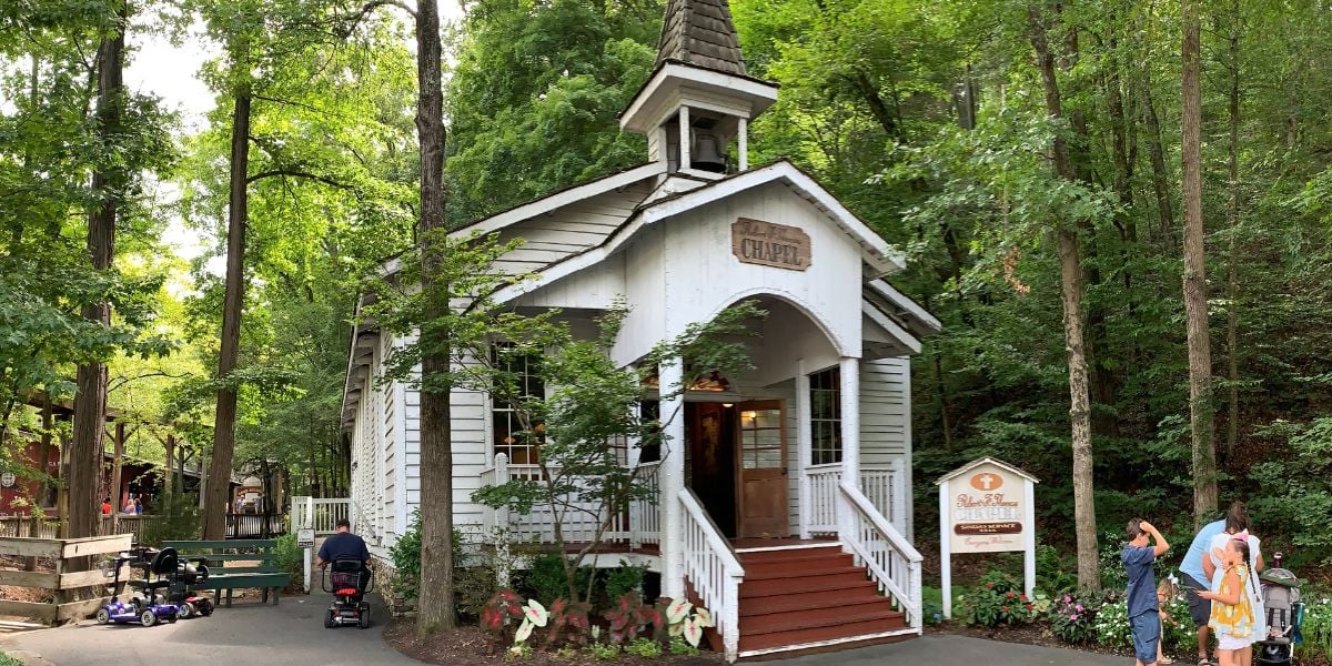 Dollywood’s Chapel: How a Real Church Ended Up Inside a Theme Park